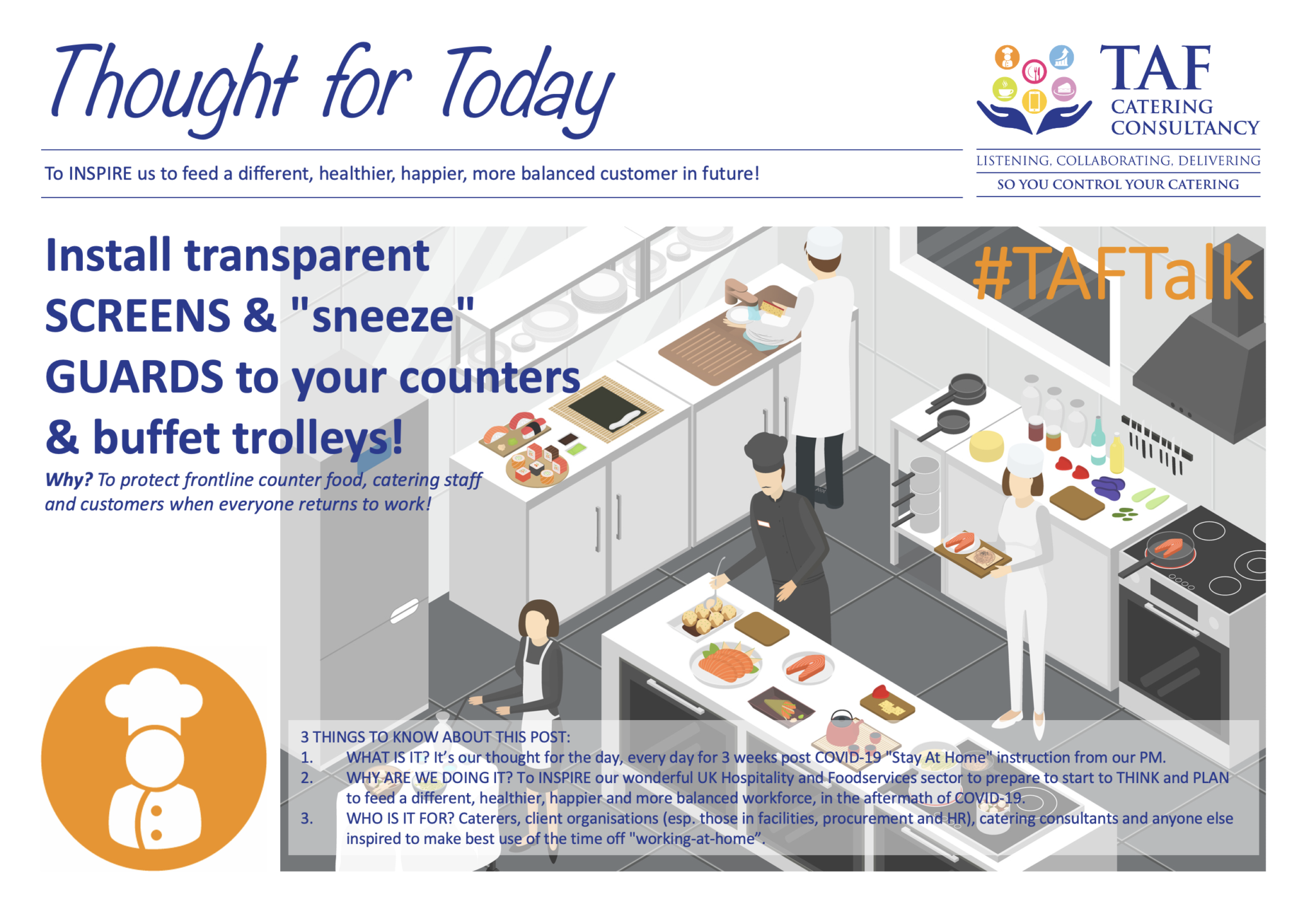 TAF Catering Consultancy Month End BLOG | March 2020 | COVID-19 Hits UK ...